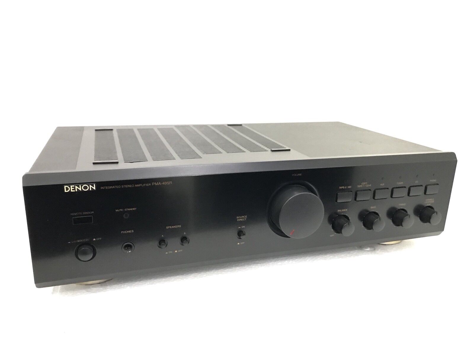 DENON Stereo Integrated Amplifier PMA-495R Vintage 2003, 90 Watts RMS ...