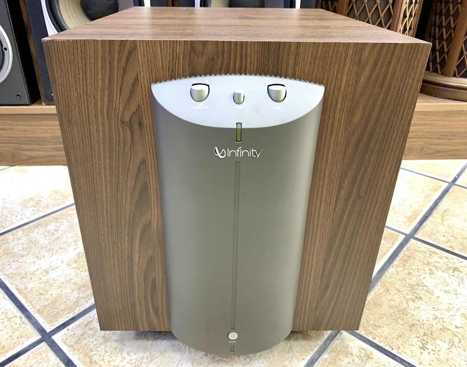 INFINITY HPS-250 SubWoofer Speaker Vintage Hi End 250 WRMS Refurbished ...