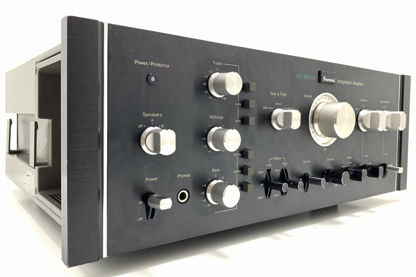 SANSUI AU 9900A VERY RARE Stereo Amplifier 80+80Watts RMS Vintage 1977 ...